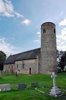 Rushmere St Michael's Round Tower Church • Suffolk